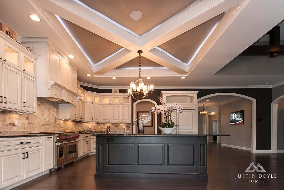 27 Stunning Kitchen Ceiling Ideas to Elevate Your Space - Evinco Design