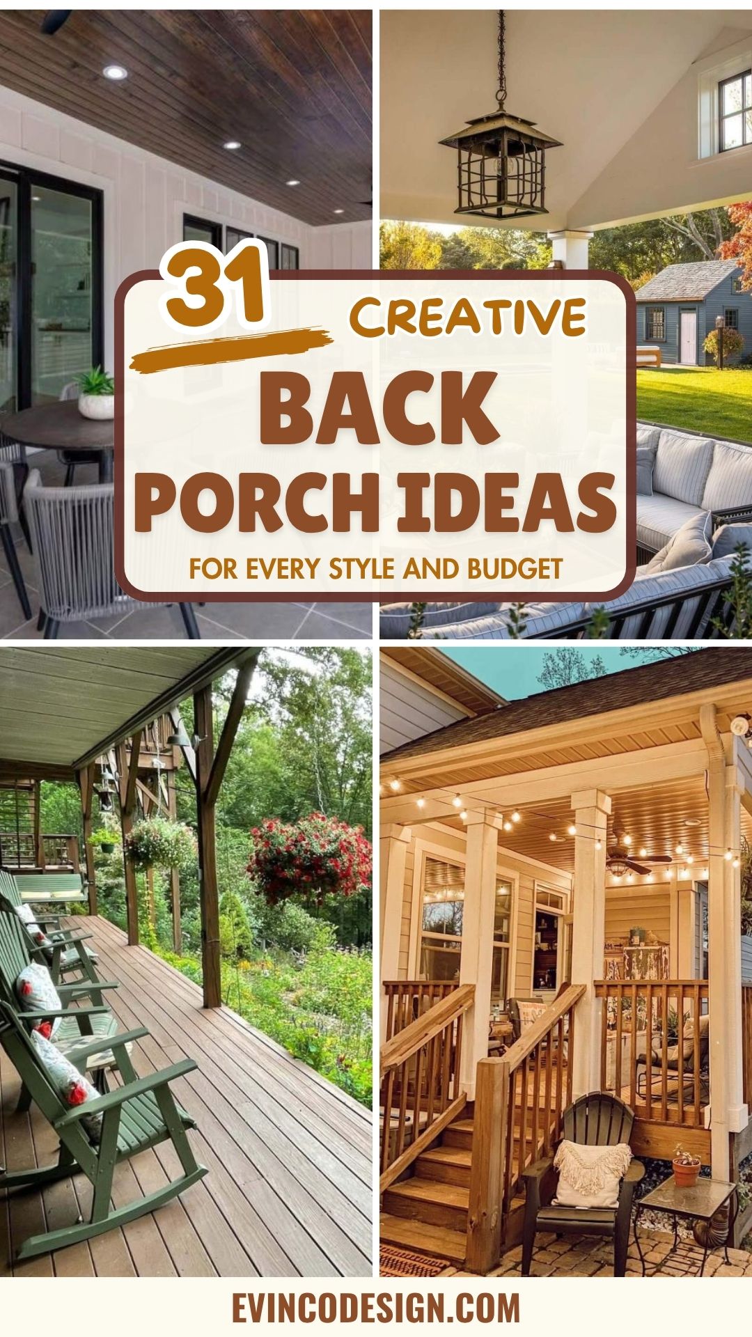 How to Design the Perfect Back Porch for Any Season