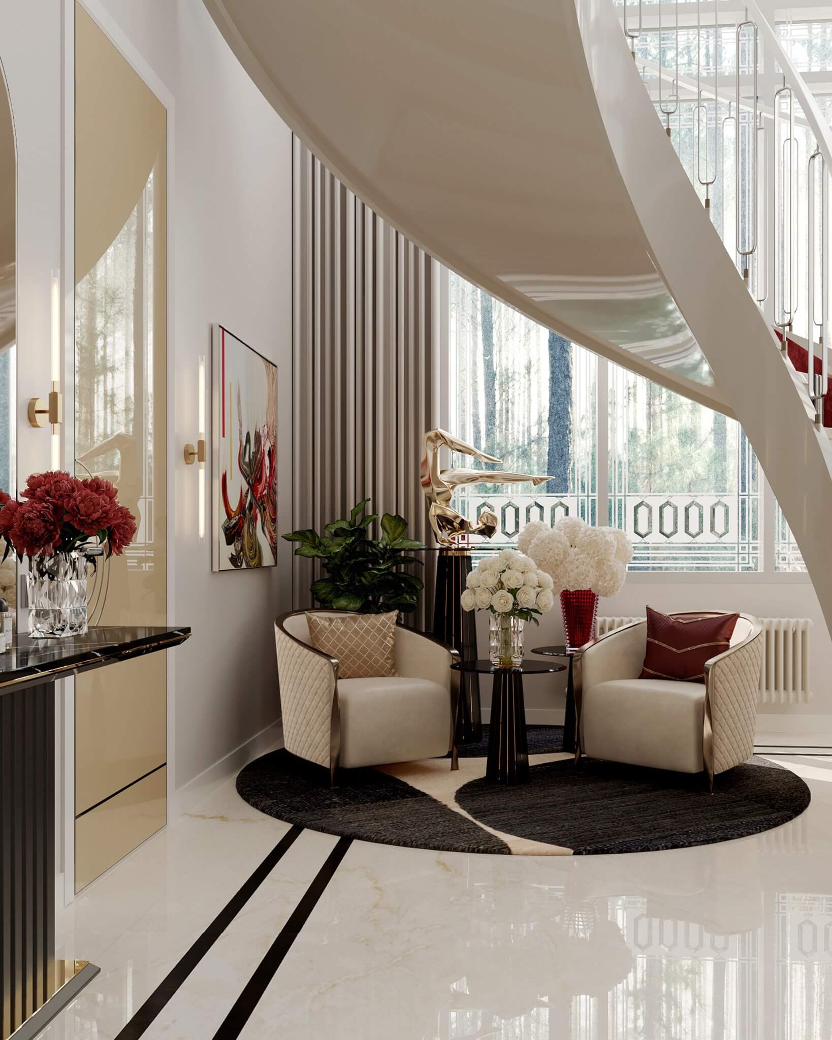 Luxury Modern Entryway Ideas That Make a Bold First Impression