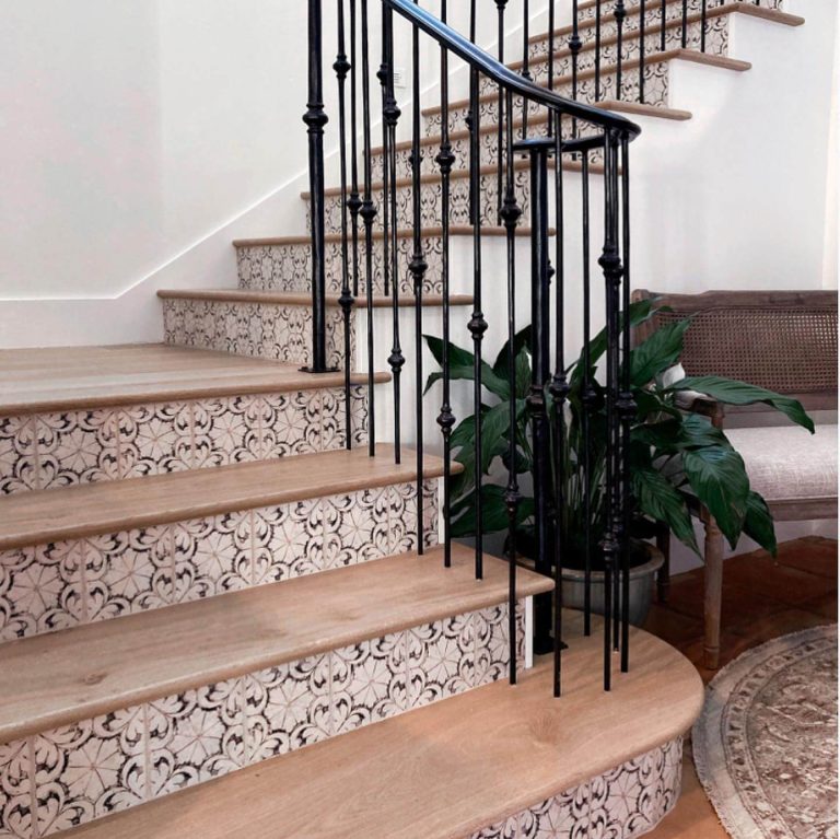 Stair Riser Ideas That Will Instantly Elevate Your Home’s Style ...