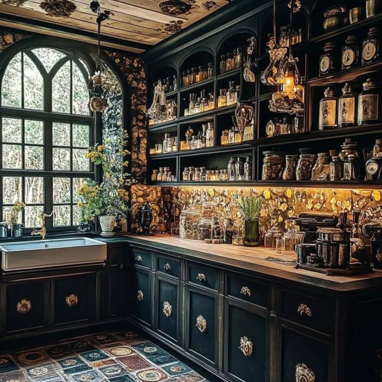 Stunning Apothecary Kitchen Ideas to Add Vintage Charm to Your Home ...