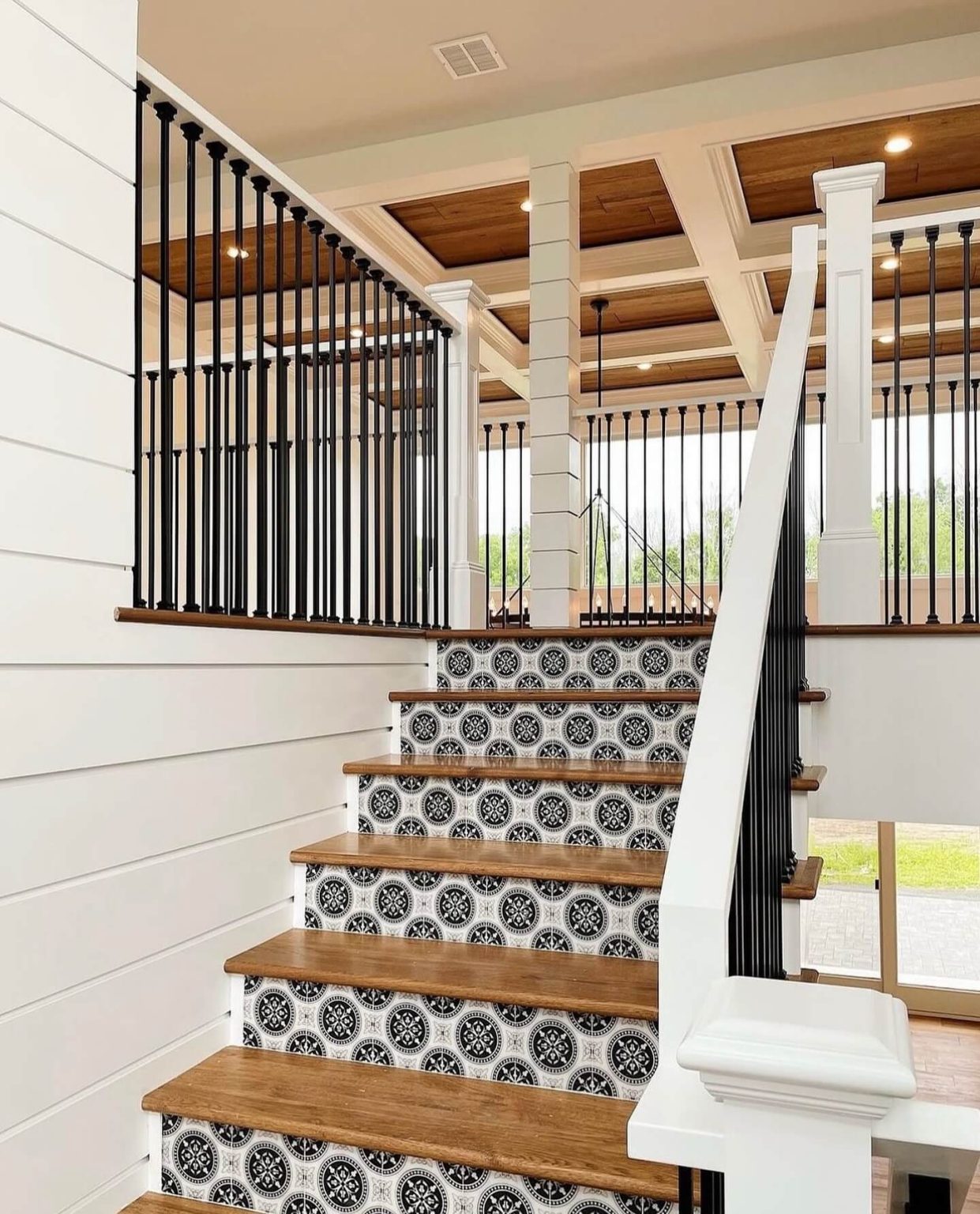 Stair Riser Ideas That Will Instantly Elevate Your Home’s Style ...