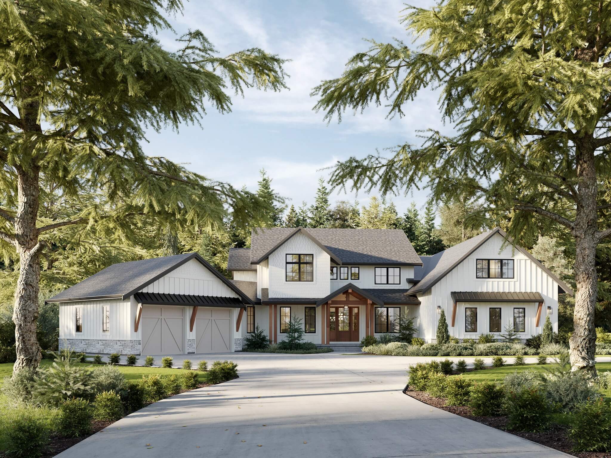 Modern Farmhouse Exteriors That Perfectly Blend Rustic Charm with ...