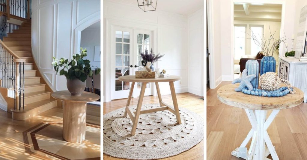Stunning Round Entry Tables That Instantly Elevate Your Foyer