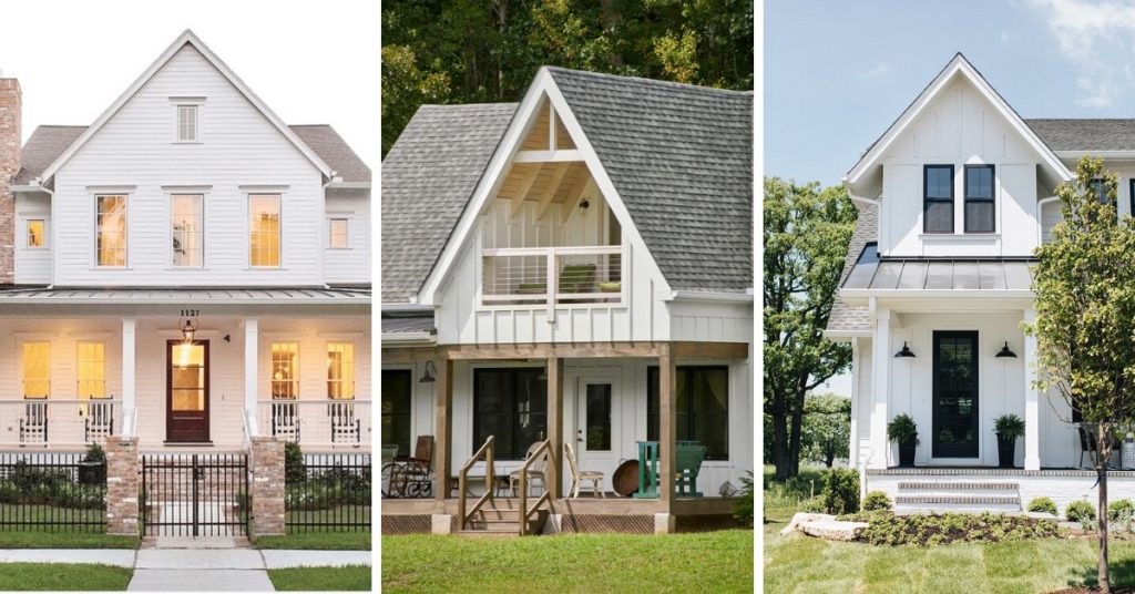 Stunning White Farmhouse Exteriors That Redefine Rustic Charm