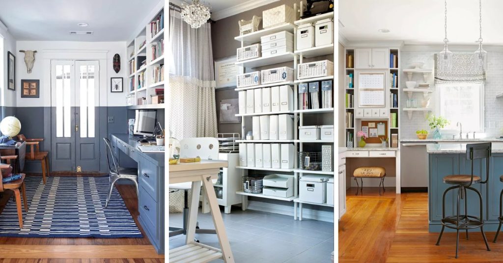 How to Style Office Wall Shelves for Peak Productivity